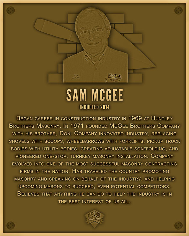 Sam McGee passes