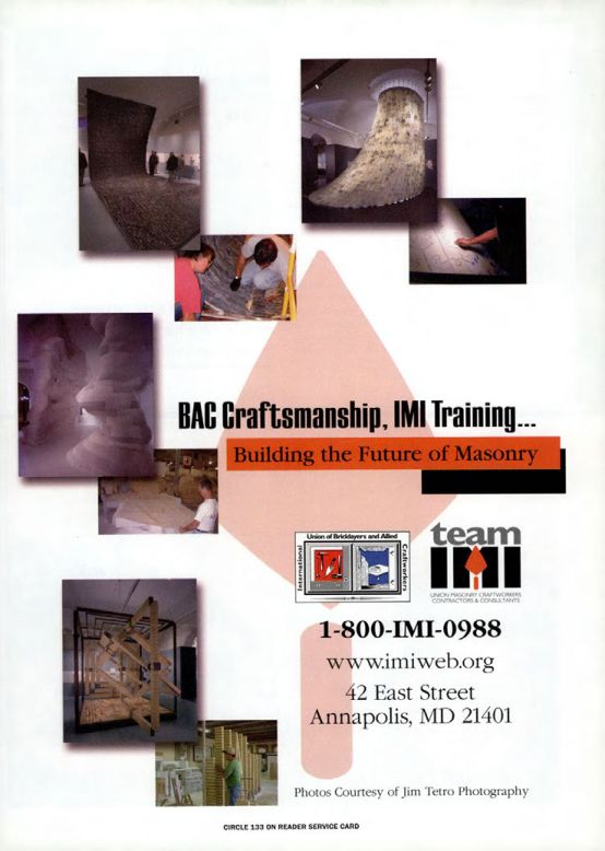 Masonry Magazine April 2004 Page. 39