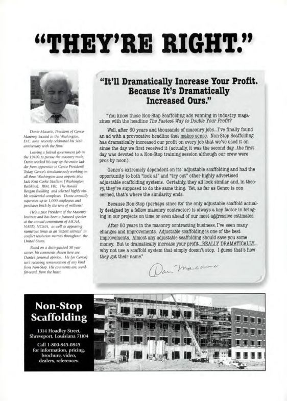 Masonry Magazine December 1998 Page. 6